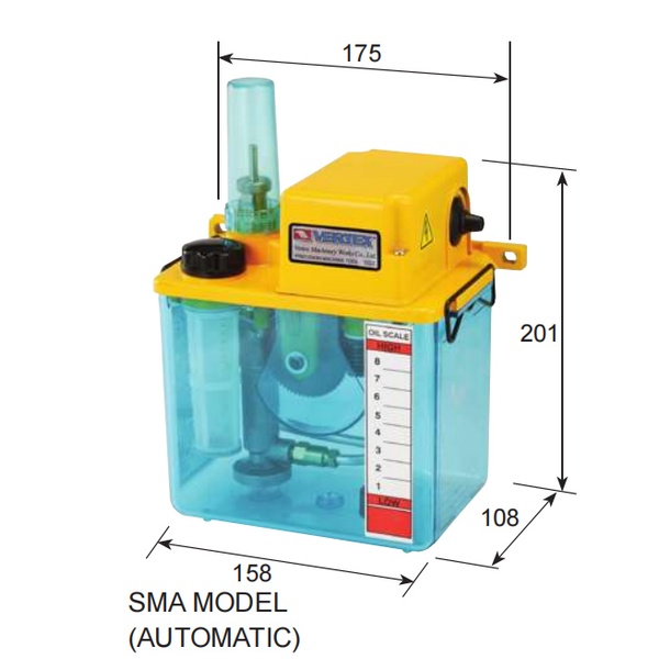 SMA-6 Electrical automatic pump SMA model Vertex Machine Tools - Vertex ...