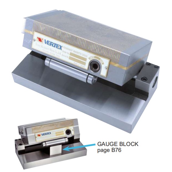 V-612MF Magnetic Sine Plate With Fine Pole Vertex Machine Tools ...