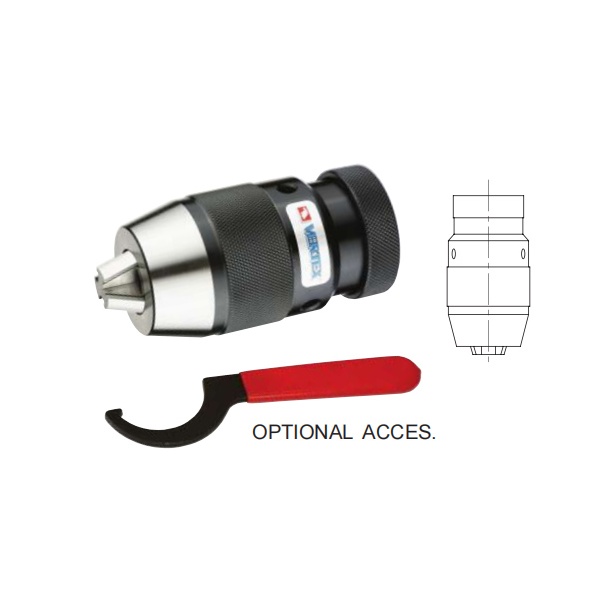 11015 Keyless Drill Chucks SPECIAL HEAVY DUTY TYPE Vertex Machine Tools ...