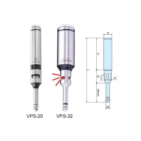 VPS-20 Touch Point Sensor Optical Type Vertex Machine Tools - Vertex ...