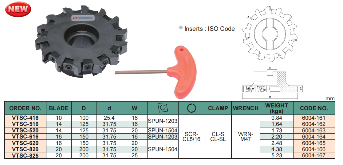 VTSC-416 T-Side Milling Cutter Vertex Machine Tools - Vertex Machine ...
