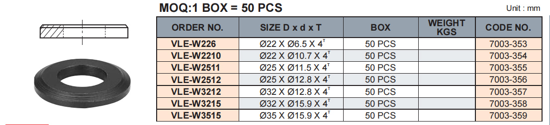 VLE-W226 Washer Vertex Machine Tools - Vertex Machine Tools-Global Shipping